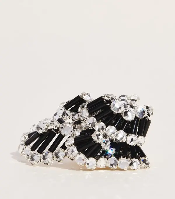 COPPOLA E TOPPO Crystal Clip-on Earrings