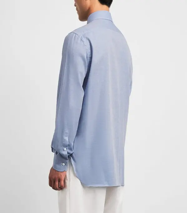 BARBA NAPOLI Cotton-cashmere Shirt
