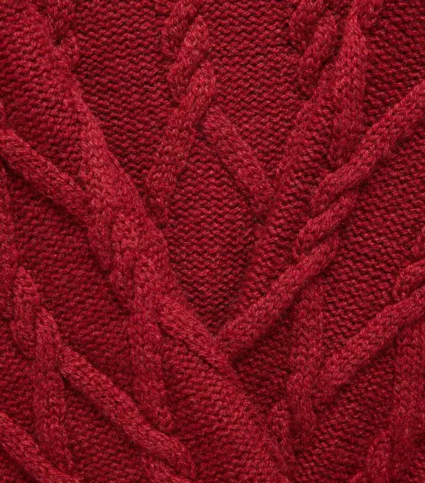 Eskandar Cashmere Cable-knit Rollneck Sweater