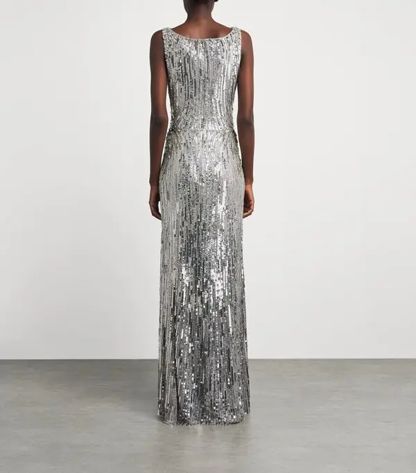 Jenny Packham Embellished Sola Gown