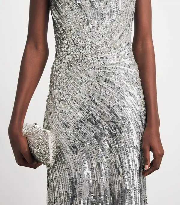 Jenny Packham Embellished Sola Gown