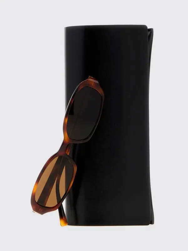 Saint Laurent Tortoiseshell Print Acetate Cat-eye Sunglasses