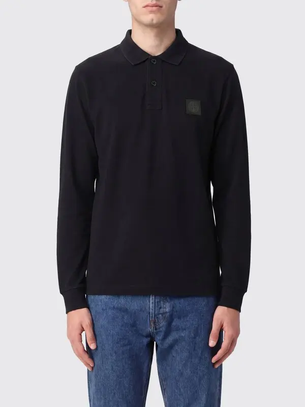 Stone Island Polo Shirt Colour - Black