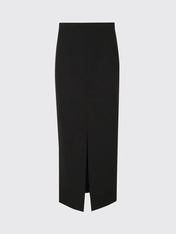 Federica Tosi High-waisted Midi Pencil Skirt With Front Slit