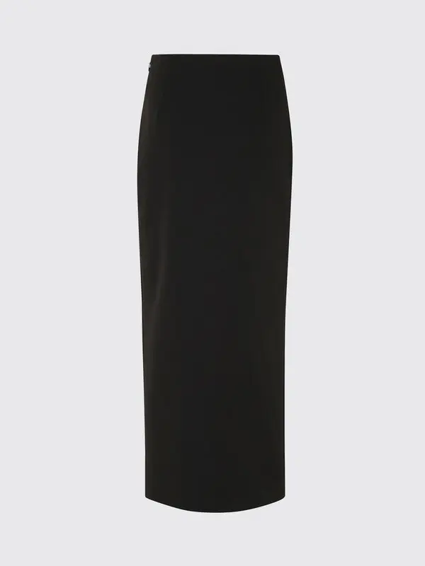 Federica Tosi High-waisted Midi Pencil Skirt With Front Slit
