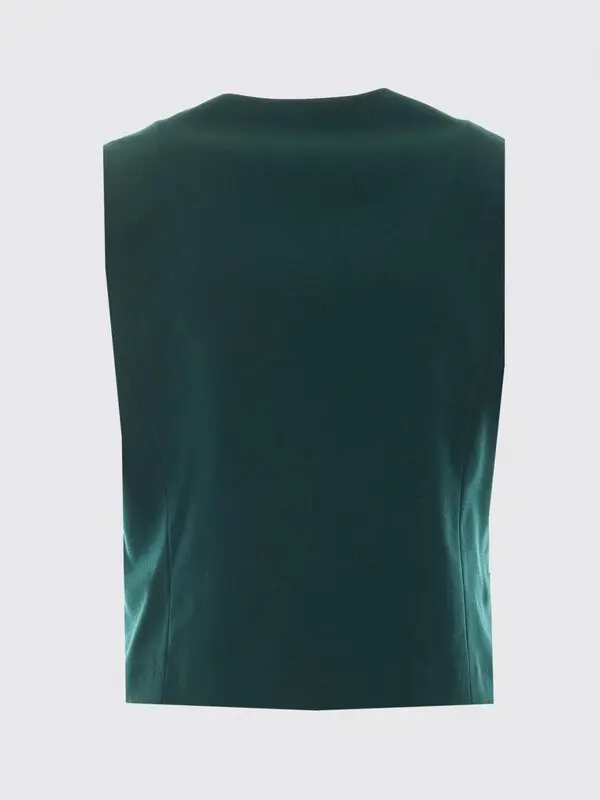 Liu Jo Slim Fit Single-breasted Tailored Vest In Viscose Blend
