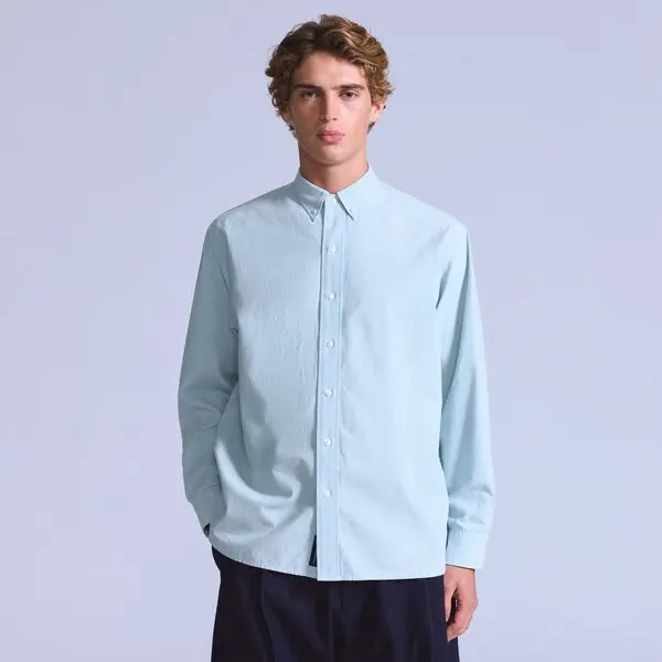 LEVI'S Relaxed Button Up Shirt - Blue