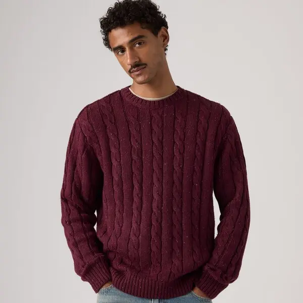 LEVI'S Laurel Crew Sweater - Brown