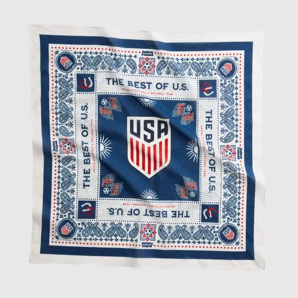 LEVI'S U. S. Soccer Bandana - Blue