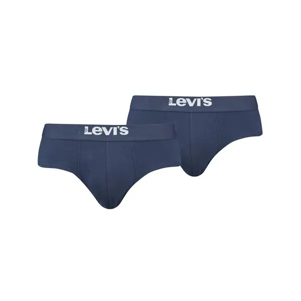 LEVI'S Solid Basic Briefs 2 Pack