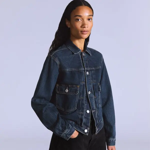 LEVI'S Tab Type Ii Trucker Jacket - Blue