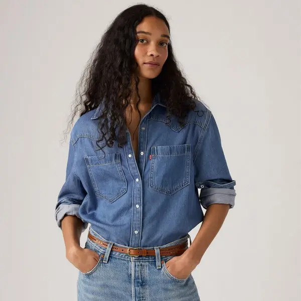 LEVI'S Teodora Lightweight Western Shirt