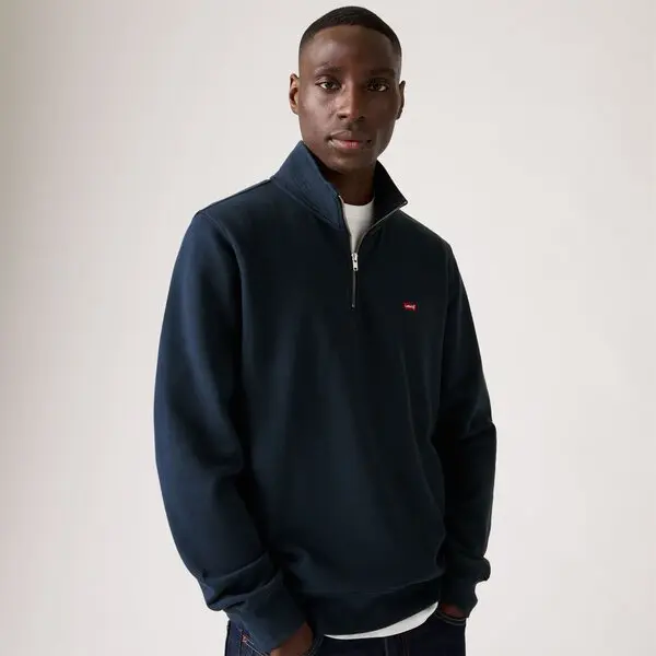 LEVI'S Original Housemark Quarter Zip Pullover
