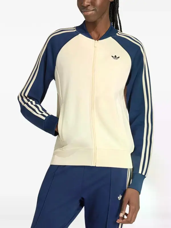 Adidas Classic Side-stripe Track Jacket - Neutrals