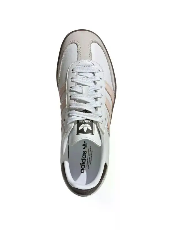 Adidas Samba Leather Low-top Sneakers - White
