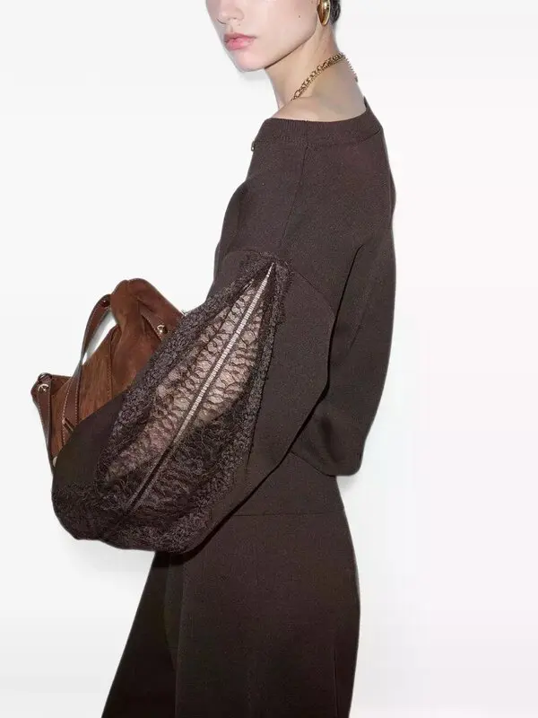 Liu Jo Sweater With Lace Inserts