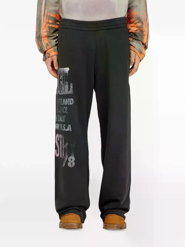 DIESEL® Sweatpants With Concert-graphics