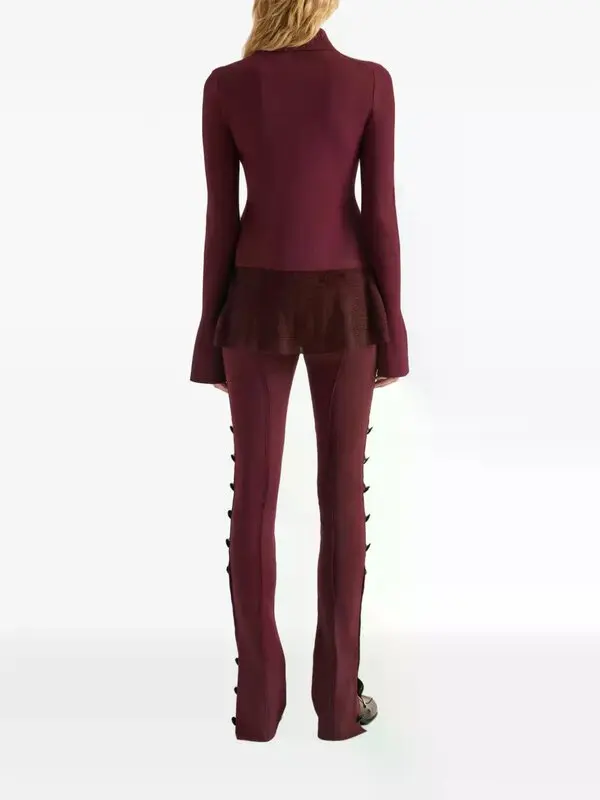 Proenza Schouler Martina Pants In Compact Stretch Viscose