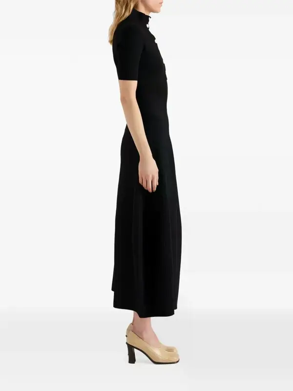 Proenza Schouler Mathilde Dress In Compact Stretch Viscose