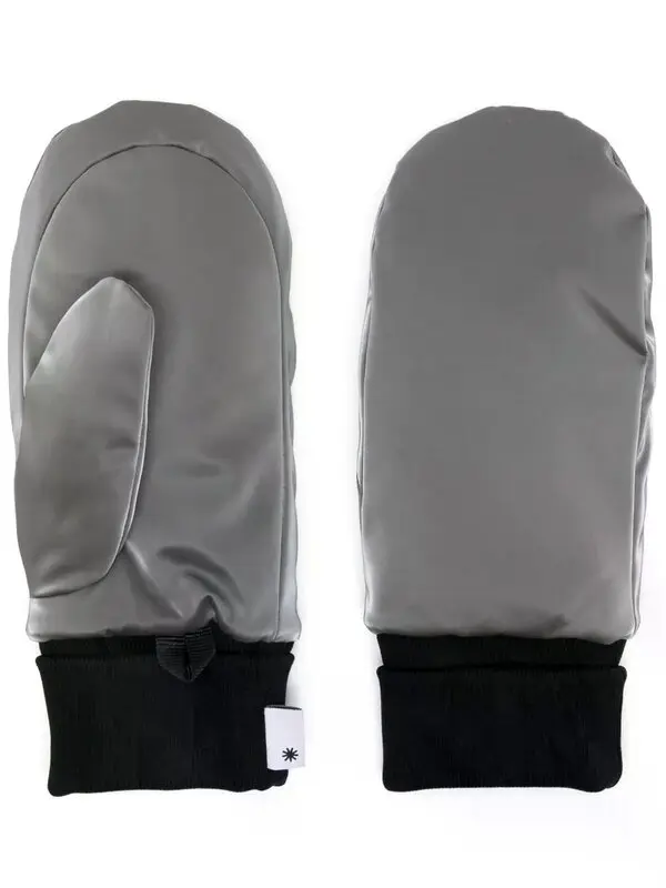 Rains Alta Puffer Mittens - Silver