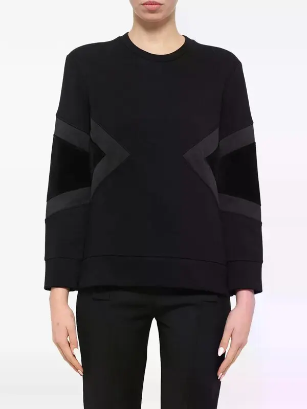 Neil Barrett Panelled Sweatshirt - Black