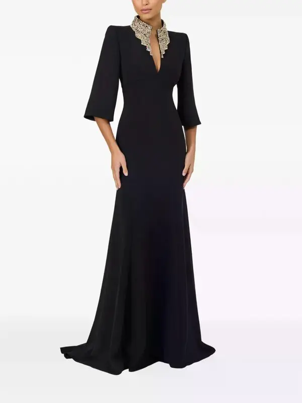 Jenny Packham Nyota Dress - Black