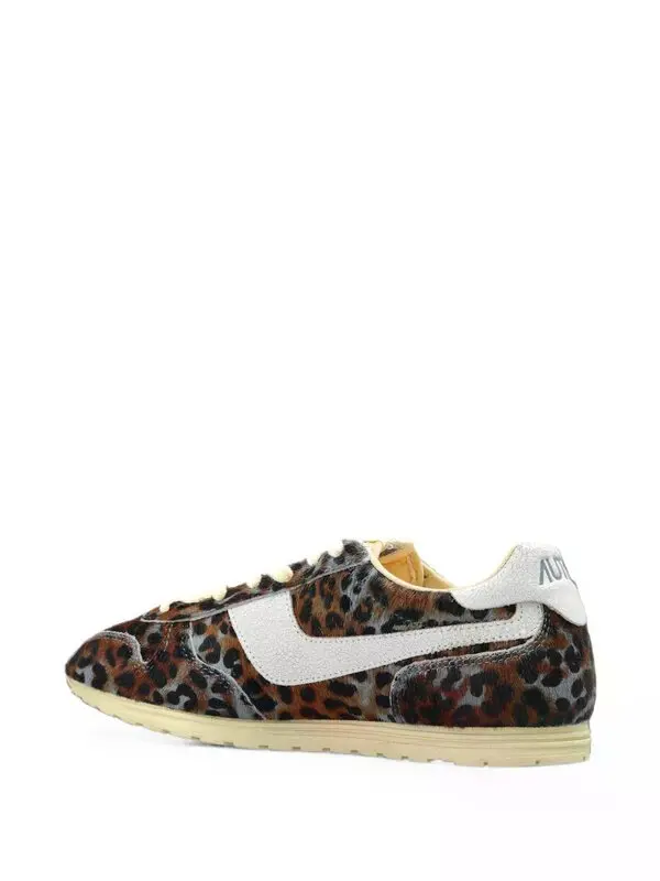 AUTRY Windspin Leopard-print Sneakers