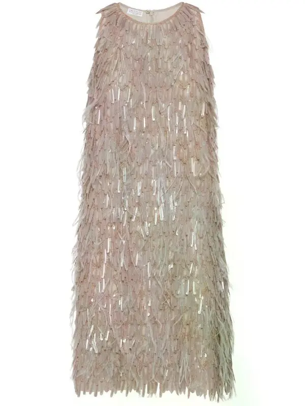 Brunello Cucinelli Sleeveless Mini Dress