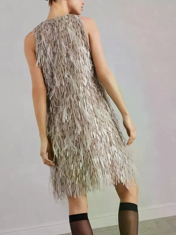 Brunello Cucinelli Sleeveless Mini Dress