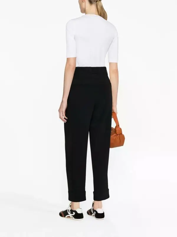 Brunello Cucinelli Tapered High-waisted Trousers