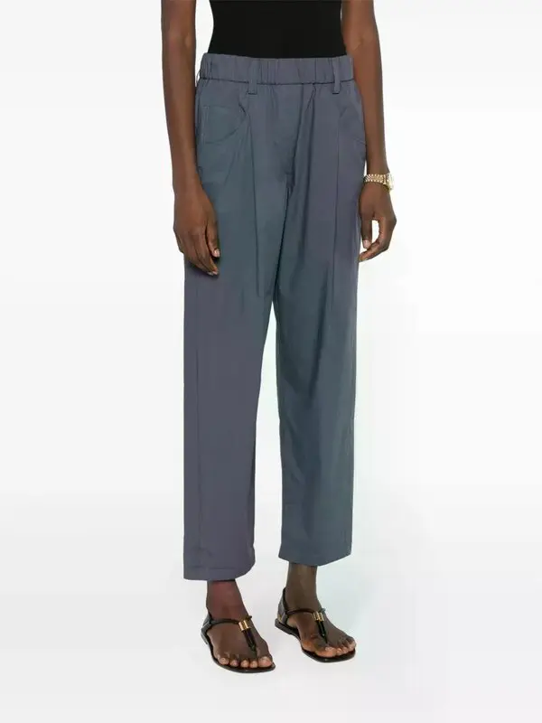 Brunello Cucinelli Cotton Tapered Trousers