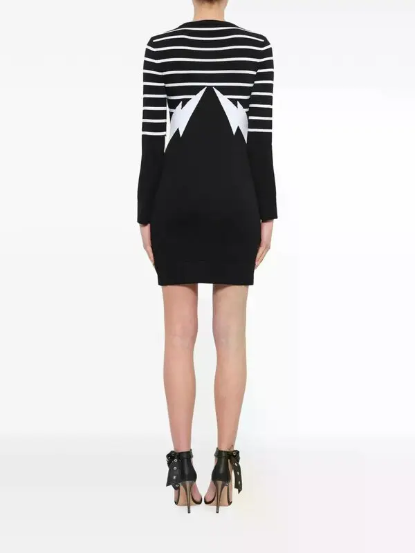 Neil Barrett Knitted Mini Dress