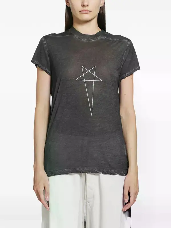 Rick Owens Pentagram-print T-shirt