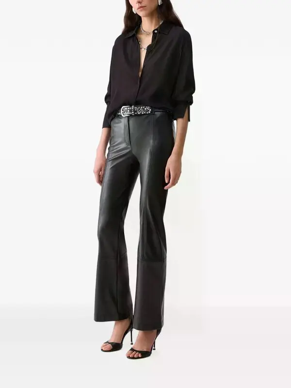 Liu Jo Coated Fabric Trousers