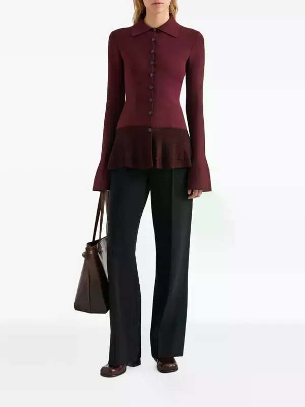 Proenza Schouler Martina Jacket In Compact Stretch Viscose