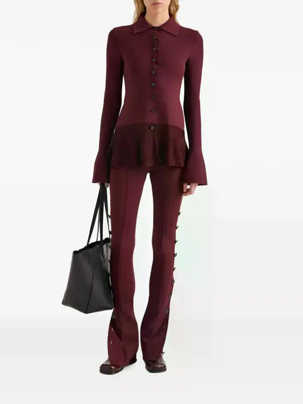 Proenza Schouler Martina Jacket In Compact Stretch Viscose