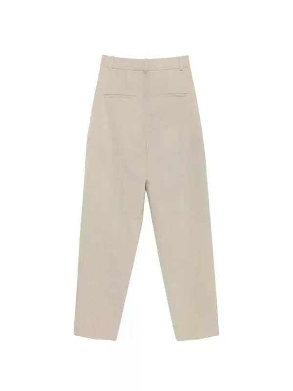 RÓHE Pleated Tapered Trousers