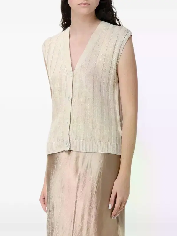 Max Mara Linen Gilet