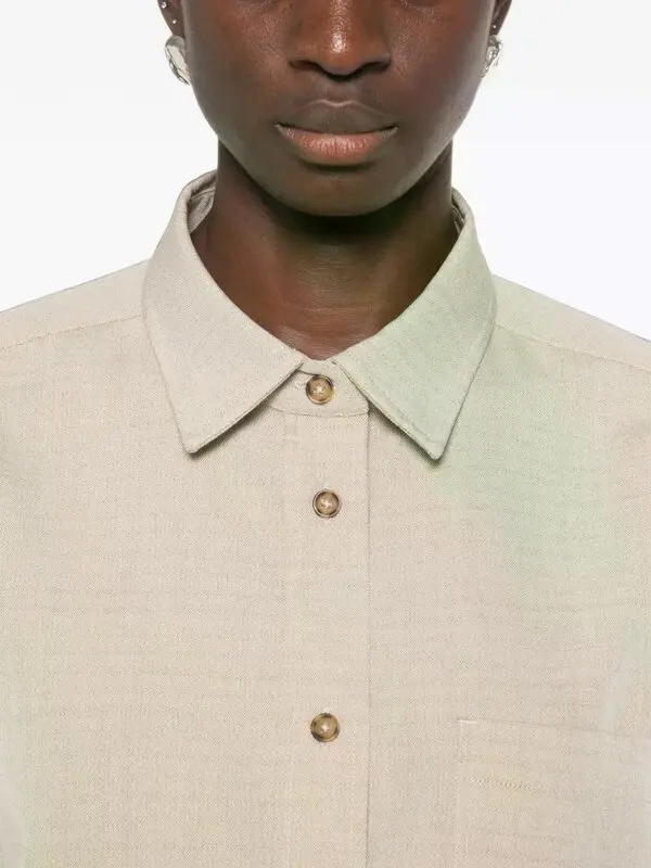 RÓHE Button-fastening Chest-pocket Shirt