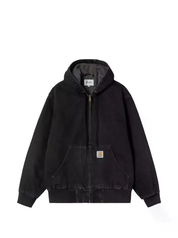 Carhartt Work In Progress Og Active Hooded Jacket - Black