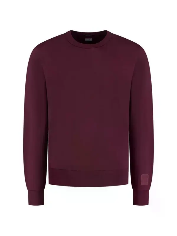 C.P. COMPANY Metropolis Series Logo-patch Sweater - Red