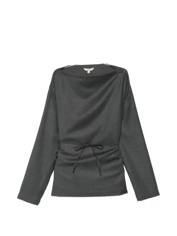 Barena Venezia Belted Boat-neck Top