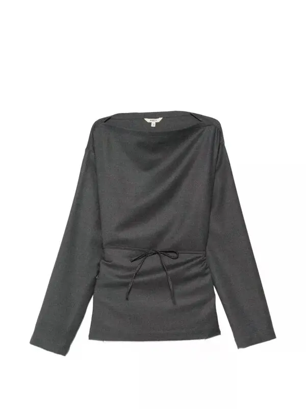 Barena Venezia Belted Boat-neck Top