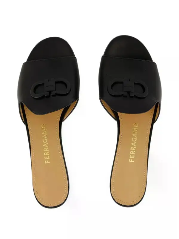 FERRAGAMO Gancini Ornament Slides