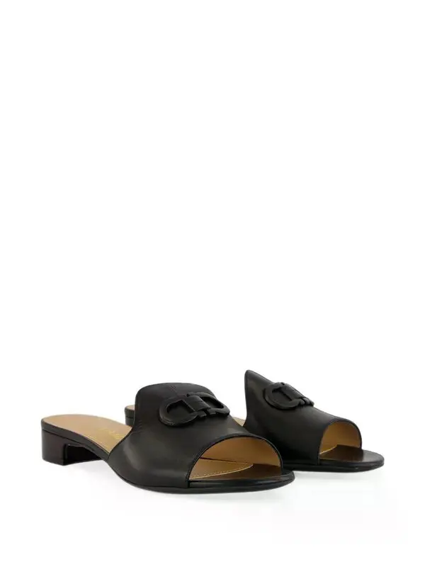 FERRAGAMO Gancini Ornament Slides