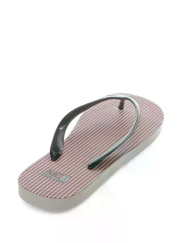 MC2 SAINT BARTH Tommy Striped Flip-flops