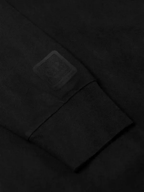 C.P. COMPANY Metropolis Series Logo-patch Sweater