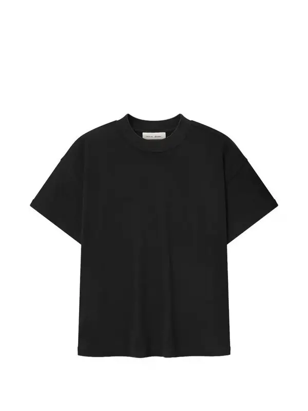 Fear Of God Essentials Logo-patch T-shirt - Black