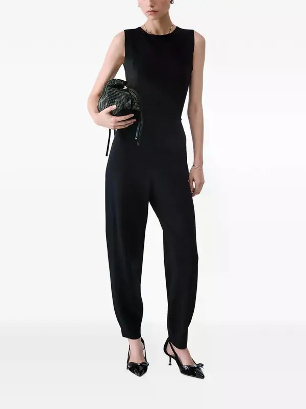 Liu Jo Long Knitted Jumpsuit - Black
