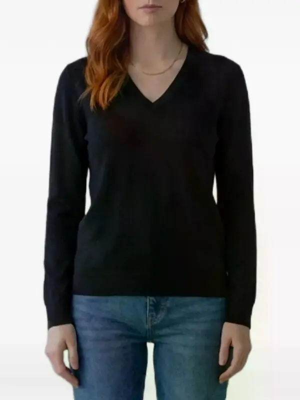 THE ROW Phora Sweater - Black